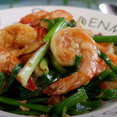 Thai Prawn, Ginger & Spring Onion Stir-Fry Recipe | Recipes.net