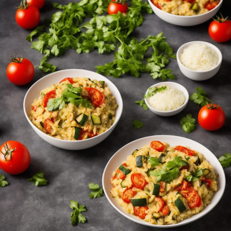 Tomato & Courgette Risotto Recipe | Recipes.net