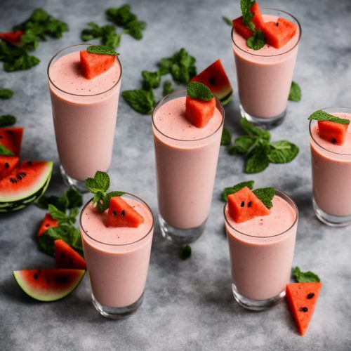 Watermelon Milkshake Recipe | Recipes.net