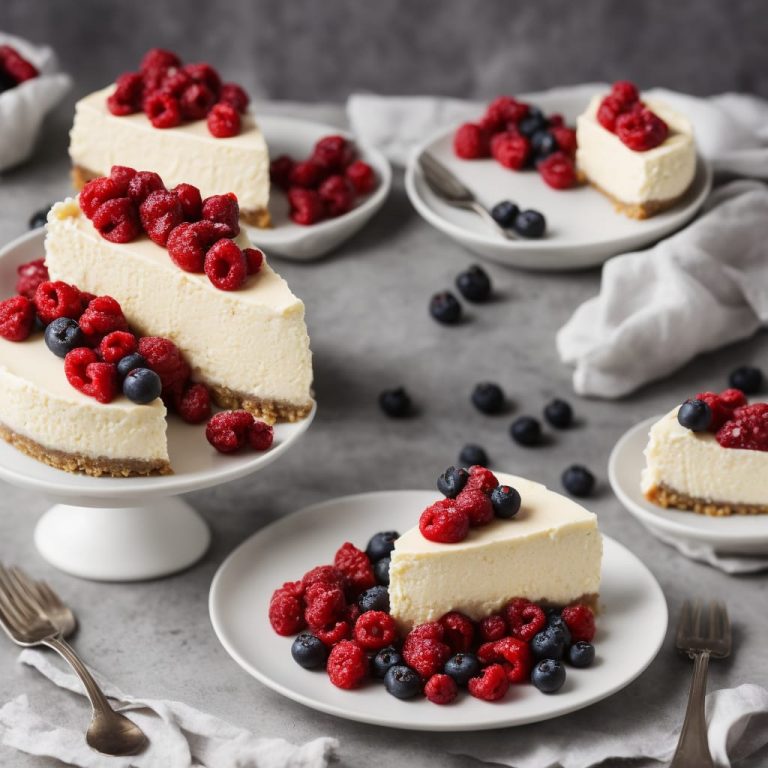 Triple-layered Berry Cheesecake Recipe | Recipes.net