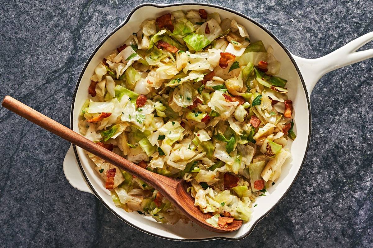 How To Fry Cabbage On The Stove