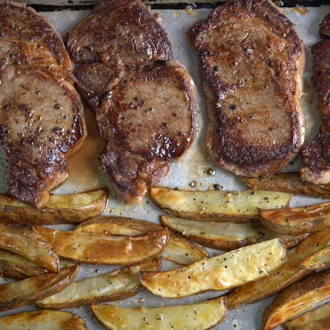 Steak and Potatoes in Oven Recipe - Recipes.net