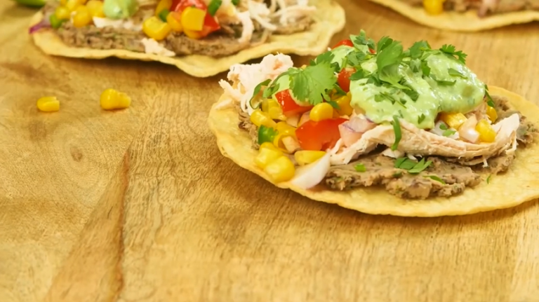 Mexican Tostadas De Pollo Recipe | Recipes.net