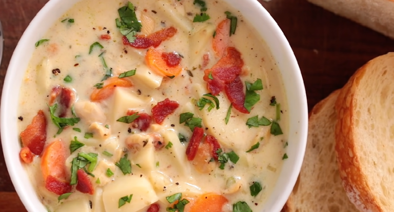 Clam Chowder Seafood Pasta Recipe - Recipes.net