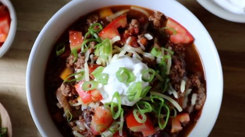 Spicy Beef Chili Soup Recipe - Recipes.net