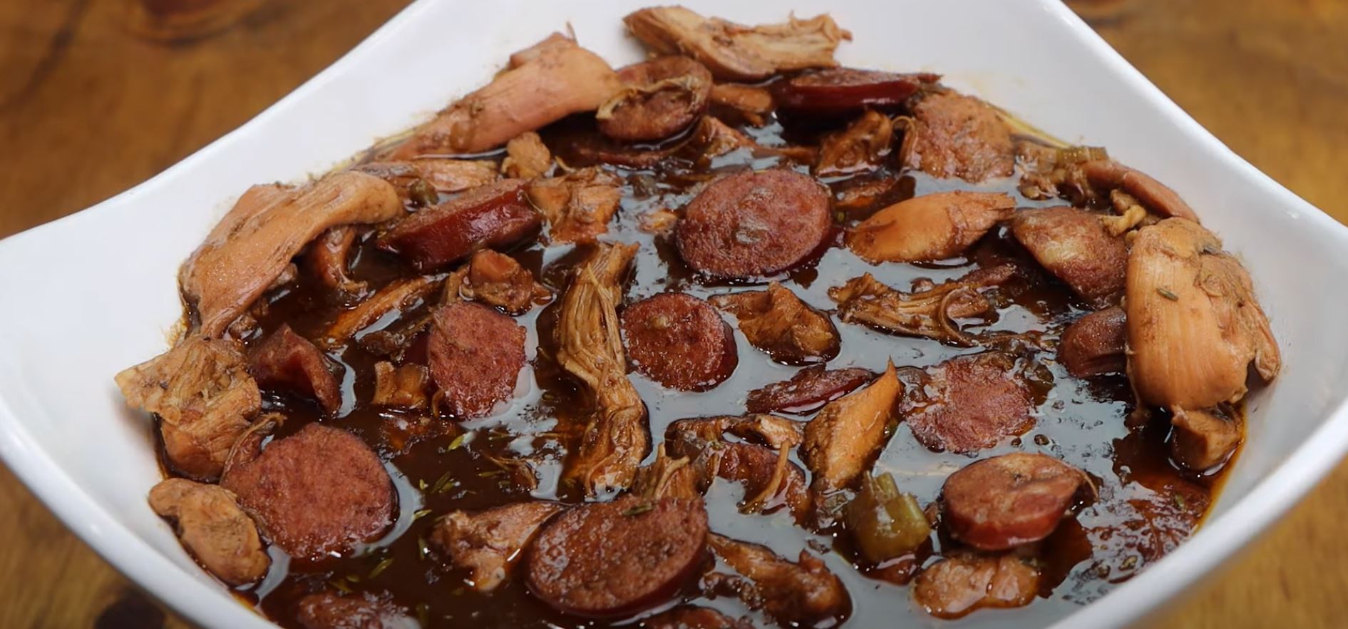 Chicken and Smoked-Sausage Gumbo Recipe | Recipes.net