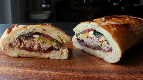 Pan Bagnat (French Tuna Sandwich) Recipe | Recipes.net